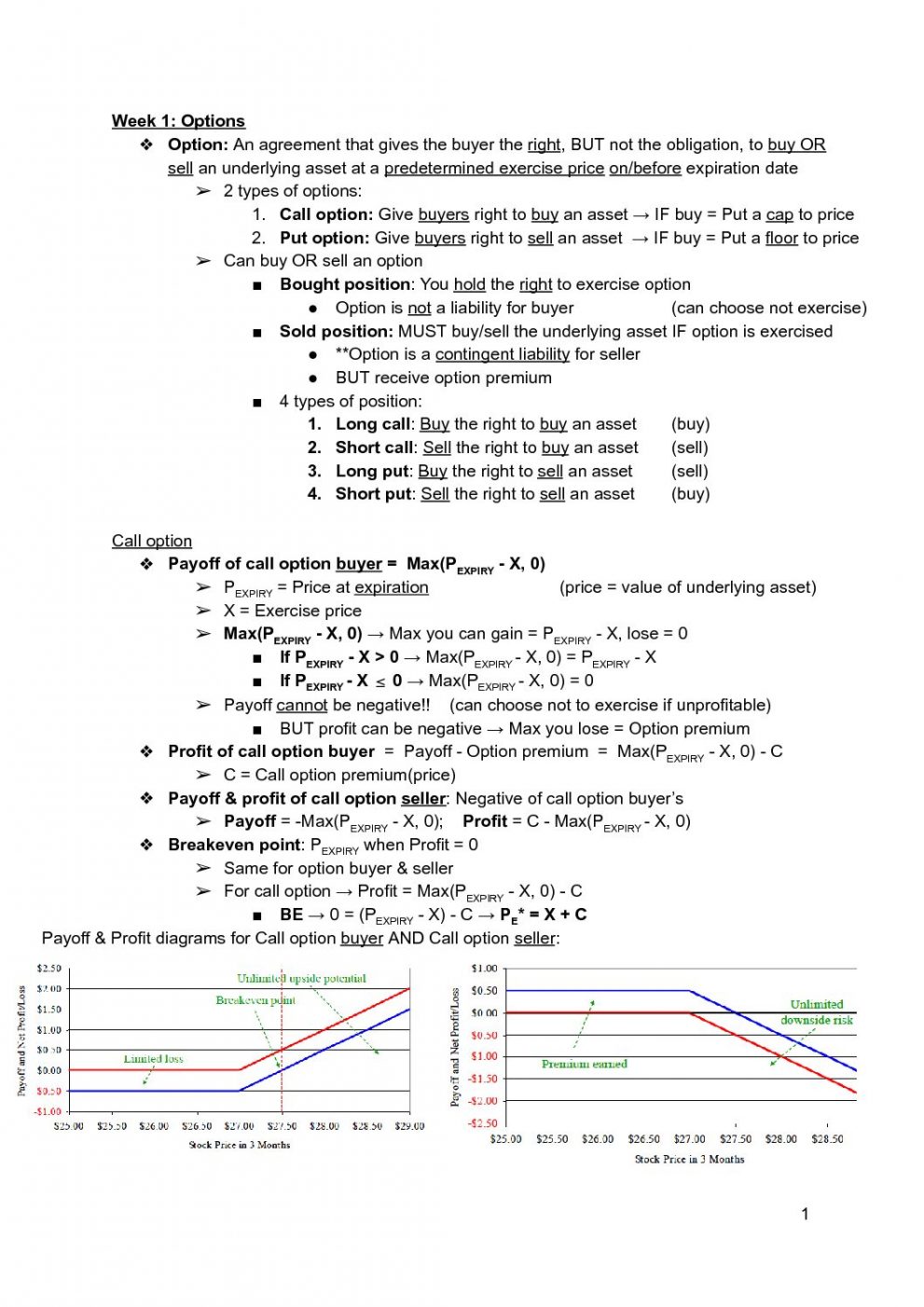 Corporate Financial Decision Making (FNCE20005) lecture notes | StudyLast