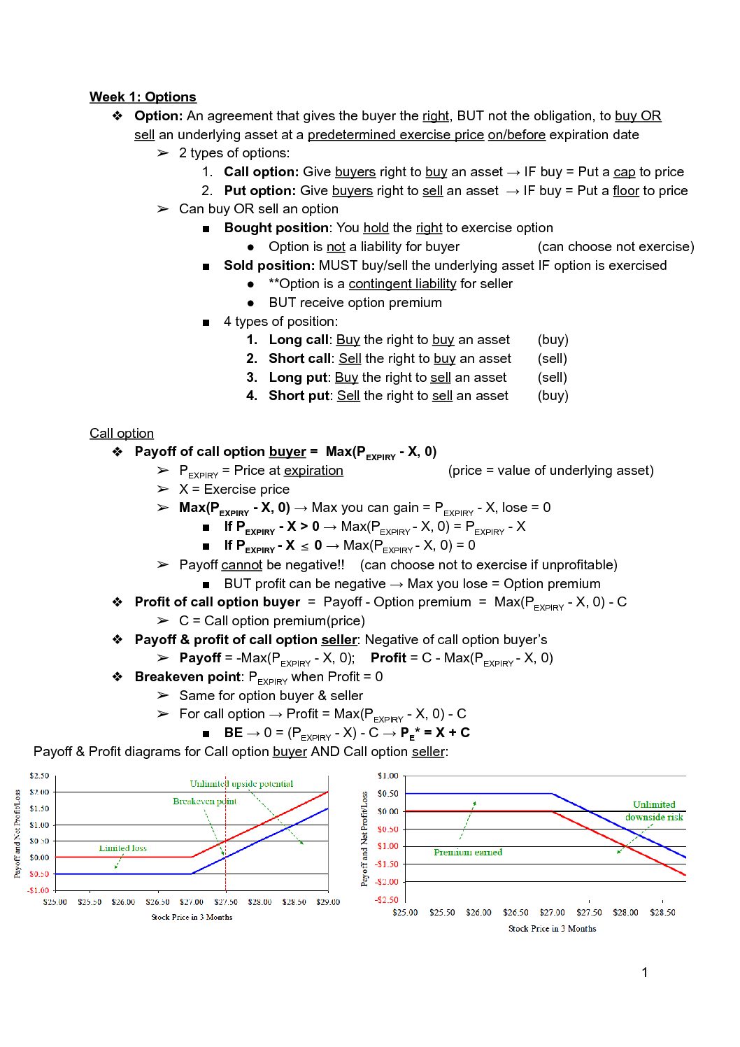 Corporate Financial Decision Making (FNCE20005) lecture notes | StudyLast
