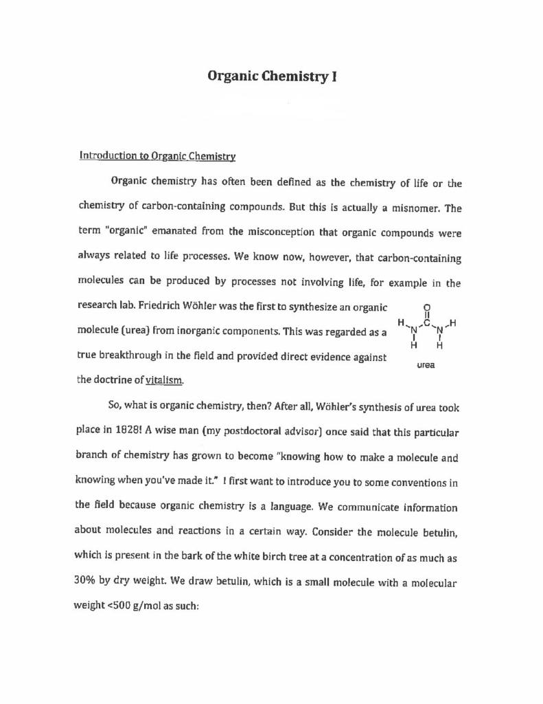 Notes for Organic Chemistry (CHM 201) at Providence College | StudyLast