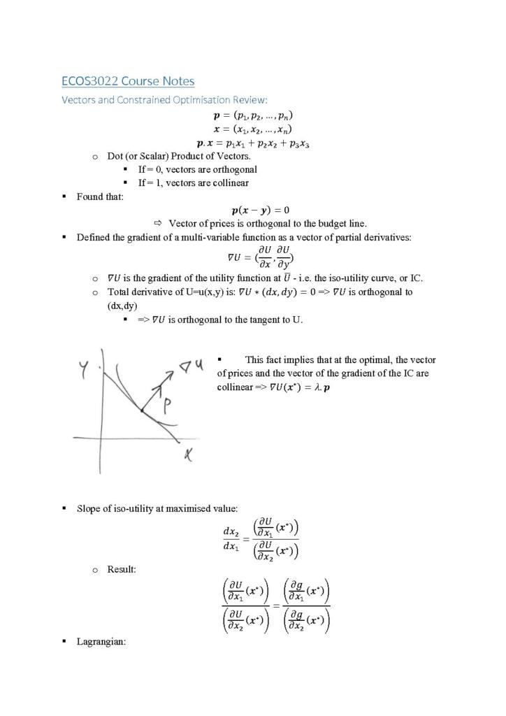 Notes for The Economics of Financial Markets (ECOS3022) at University ...