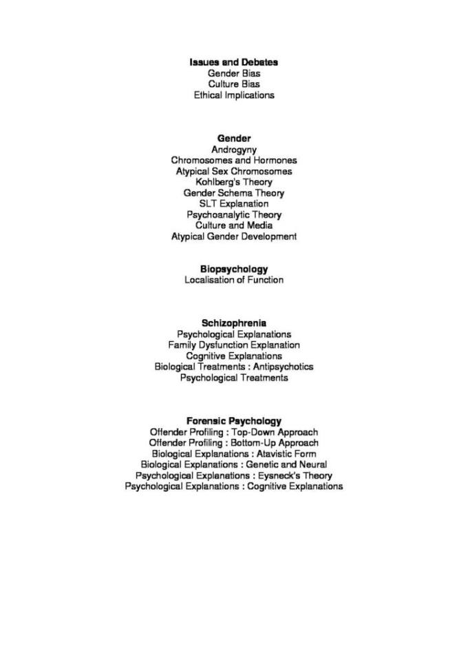 AQA A Level Psychology 16 mark question plans | StudyLast