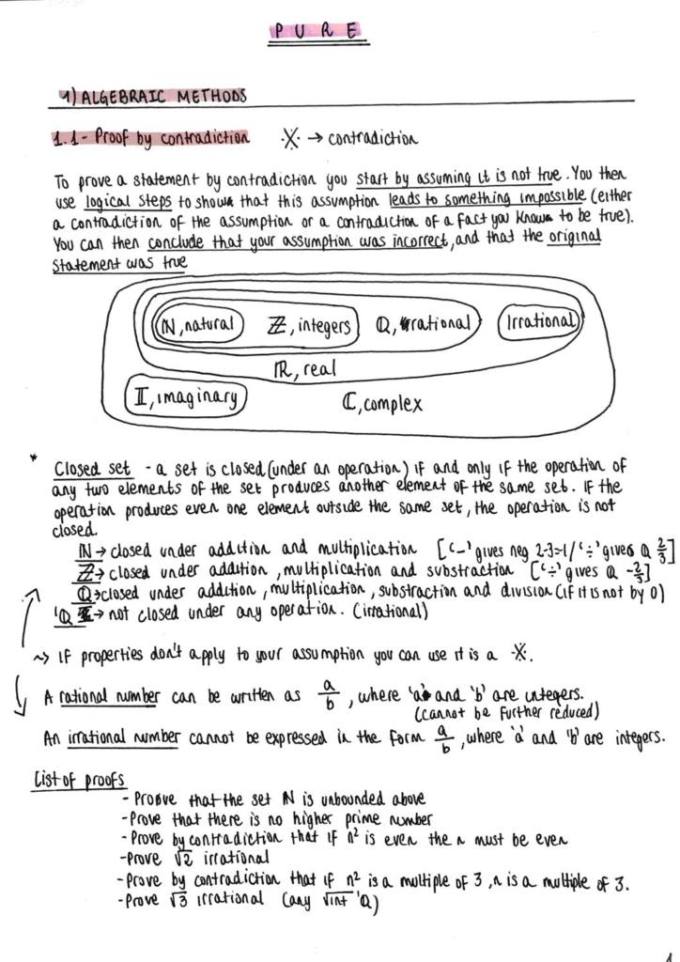 Pure Mathematics – Edexcel A level Mathematics (Year 2) complete notes ... Pure Mathematics – Edexcel A level Mathematics (Year 2) complete notes ...