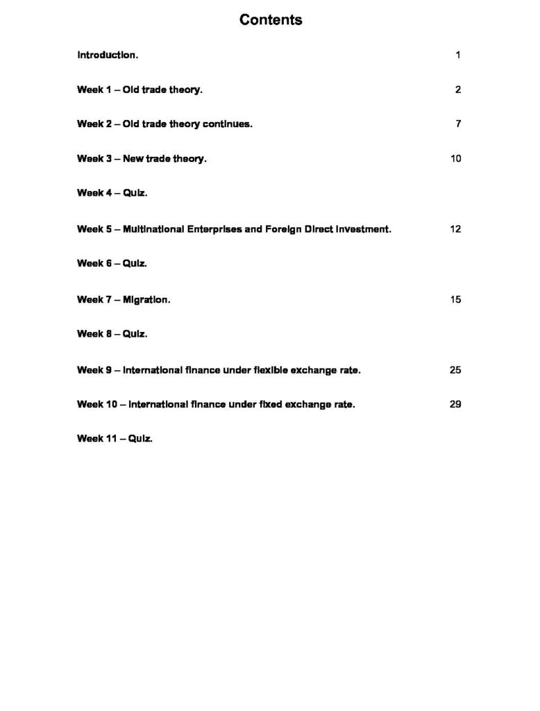 Notes for The World Economy (ECON0007) at University College London ...