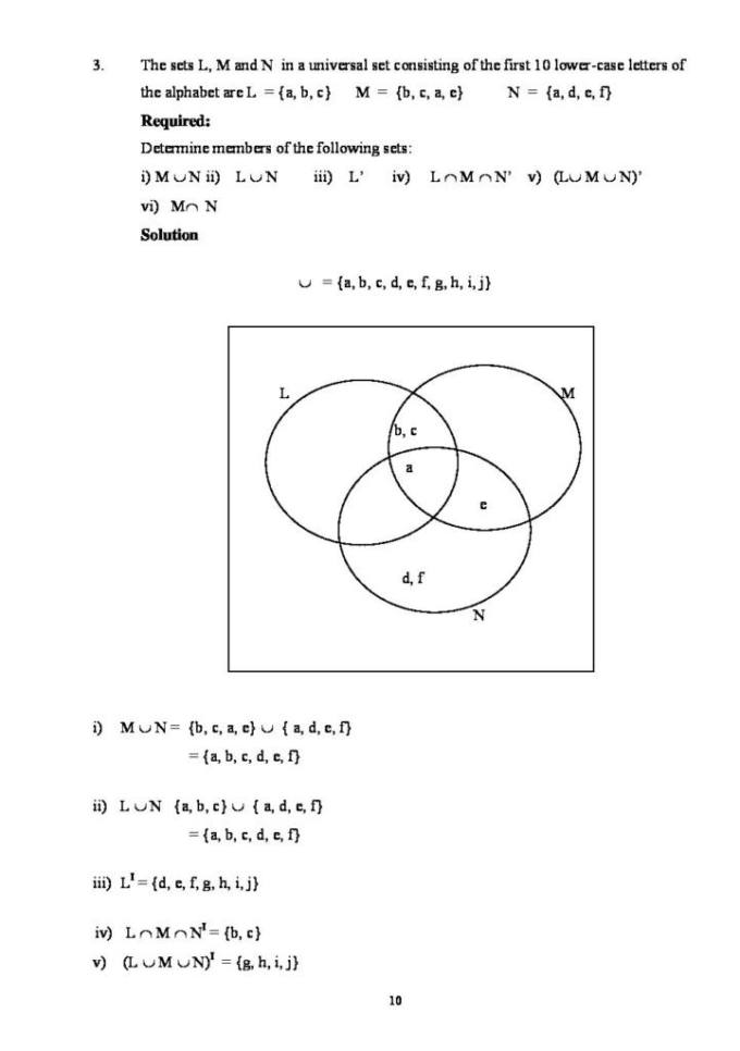 Notes for Quantitative Methods for Business (DMS111) at University of ...