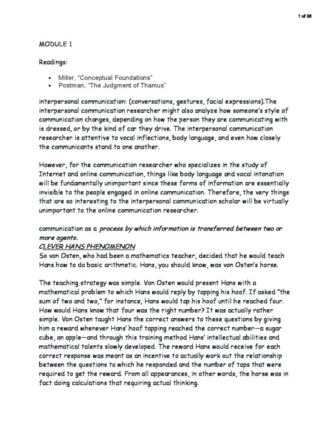 Notes for Introduction to Communication Studies (CMNS 110) at Simon ...