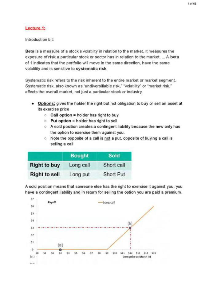 Corporate Financial Decision Making (FNCE20005) notes | StudyLast