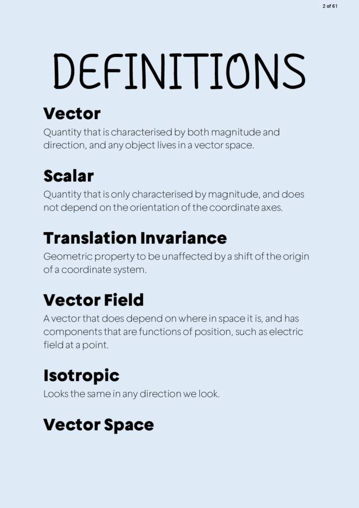 Notes for Dynamics (MAM1044H) at University of Cape Town | StudyLast