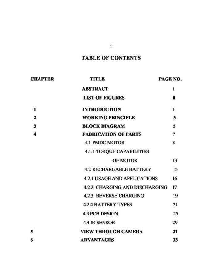 Robotic Trolley for Material Handling Mechanical project report | StudyLast