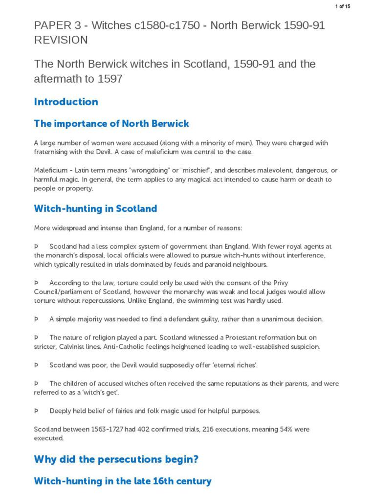 Notes for A Level History (9HI0) at Edexcel (GCE) AS and A Level ...