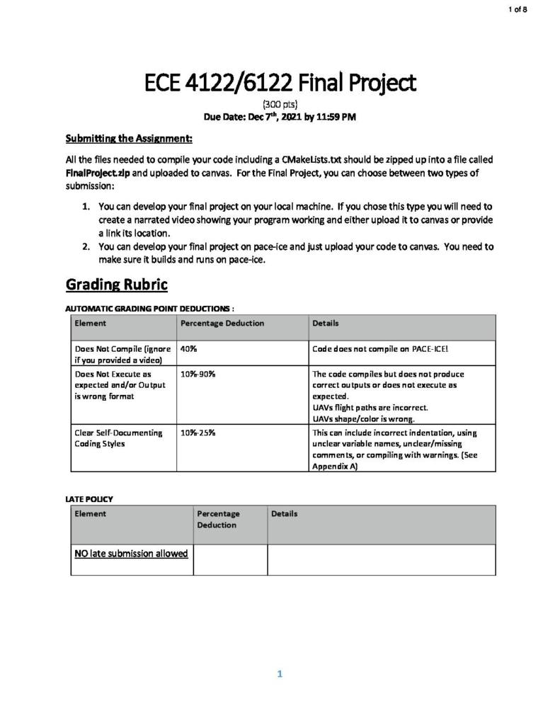 Notes for Advanced Programming Techniques (ECE6122) at Georgia ...