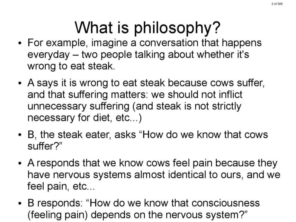 Introduction to Philosophy (PHIL 2003) lecture materials | StudyLast Introduction to Philosophy (PHIL 2003) lecture materials | StudyLast