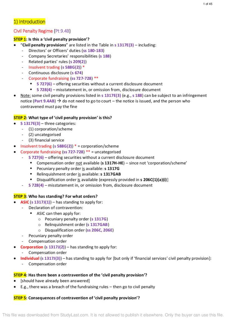 Exam & Revision Notes | StudyLast