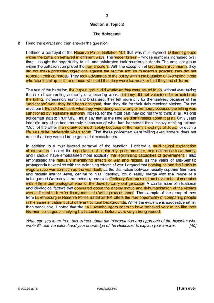 Notes for History (9489) at Cambridge International (GCE) AS and A ...