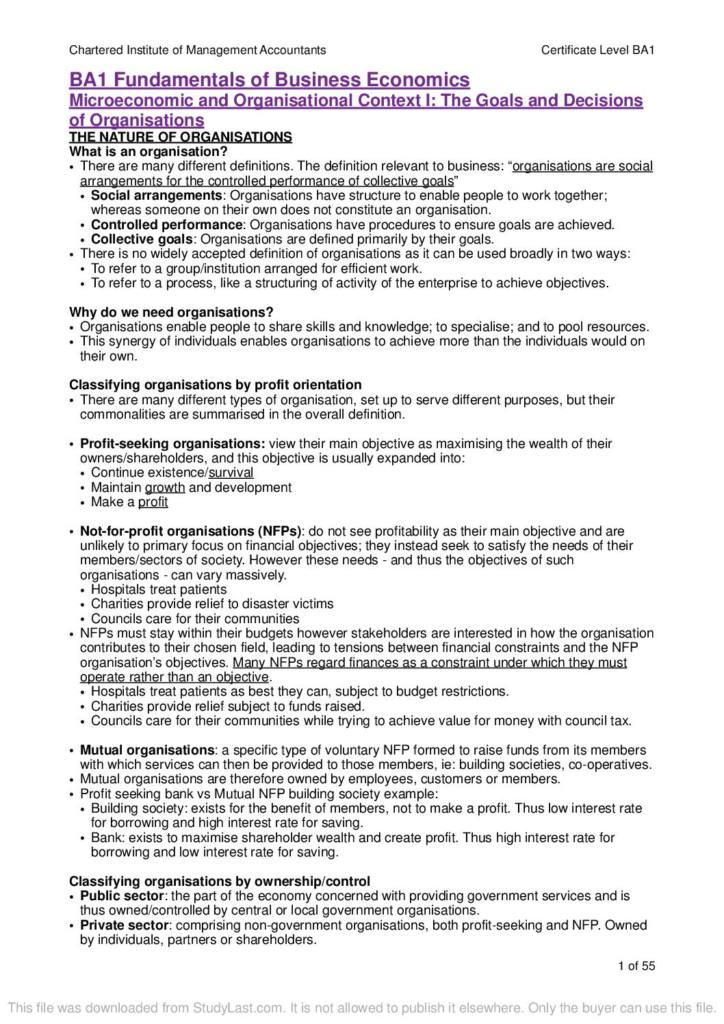 Exam & Revision Notes | StudyLast