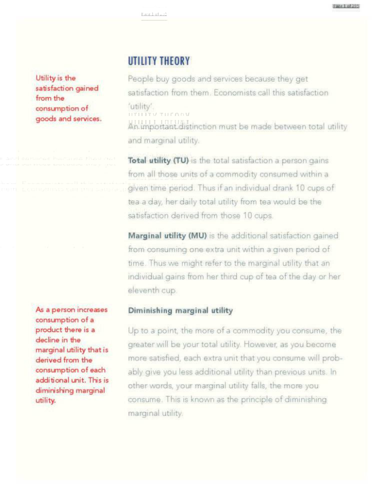 Notes for Economics (9708) at Cambridge International (GCE) AS and A ...