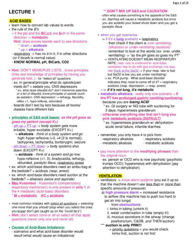 Mark Klimek NCLEX notes | StudyLast